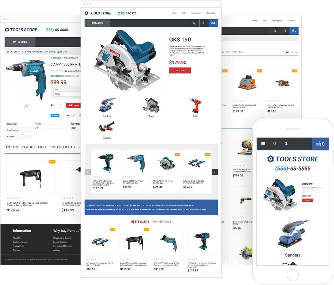 Tools Store [DEPRECATED] (not supported)