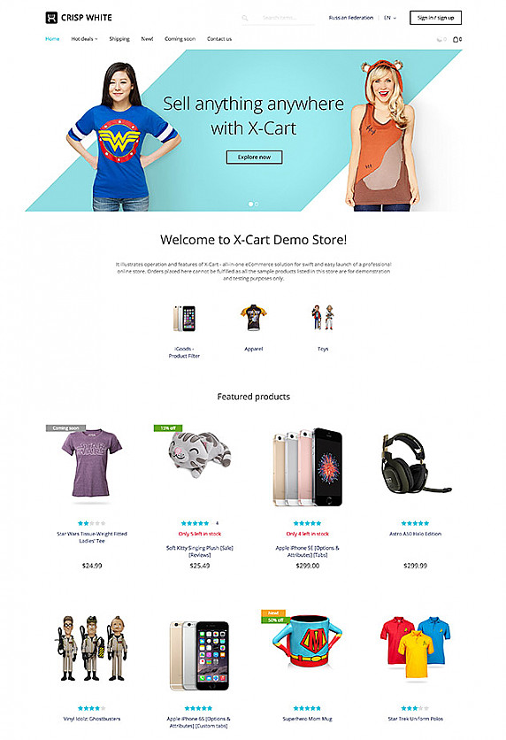 40+ Responsive Ecommerce Website Templates For High Converting Websites